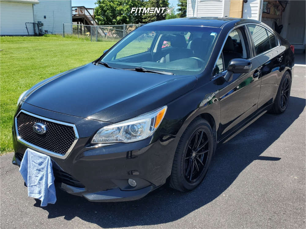 2016 Subaru Legacy 2.5i Limited with 18x8 Konig Oversteer and Michelin ...