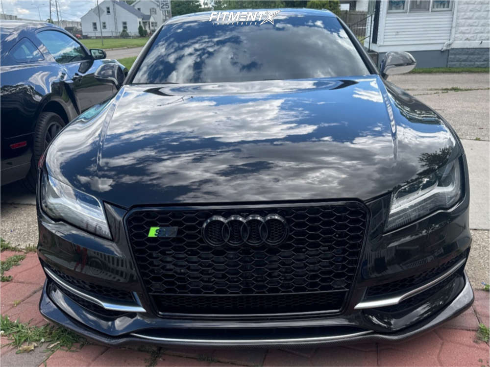 2013 Audi S7 Base with 19x9.5 Aodhan Aff7 and Continental 275x40 on Air ...