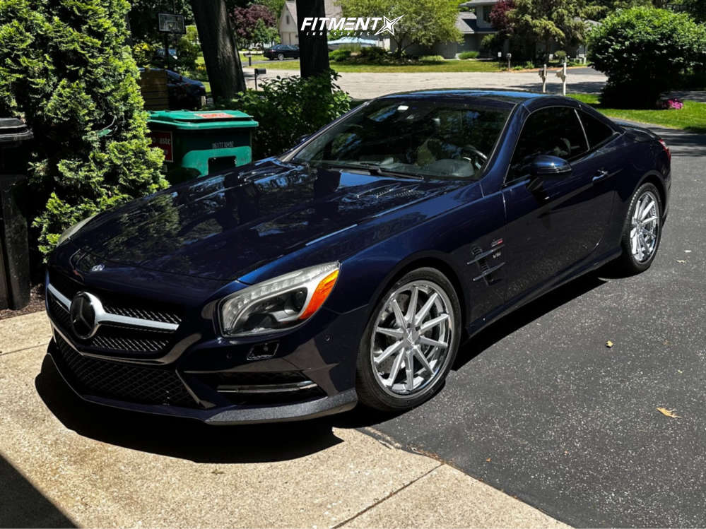 2013 Mercedes-Benz SL550 Base with 19x8.5 Ferrada Fr4 and Michelin ...