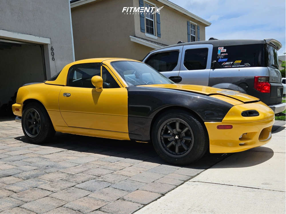 1994 Mazda Miata Base with 15x8 Enkei Compe and Accelera 195x65 on ...