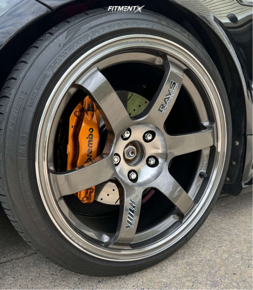 2008 Acura TL Type-S with 18x9.5 Volk Te37 Saga Sl and Toyo Tires ...