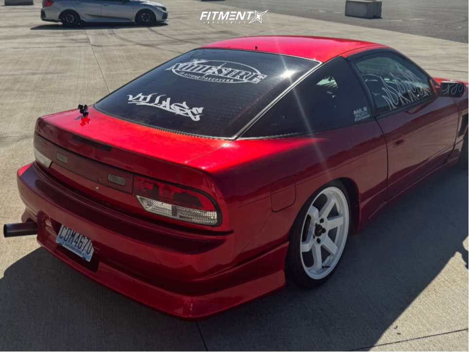 1996 Nissan 240SX SE-R with 18x8.5 AVID1 Av6 and Falken 225x40 on ...