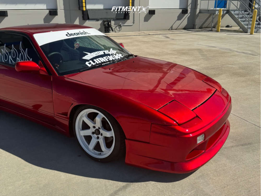 1996 Nissan 240SX SE-R with 18x8.5 AVID1 Av6 and Falken 225x40 on ...