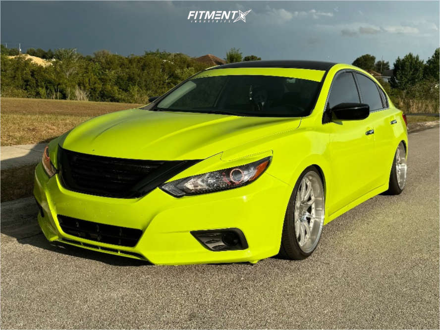 2016 Nissan Altima SR with 19x9.5 Aodhan Ds07 and Lexani 235x35 on ...