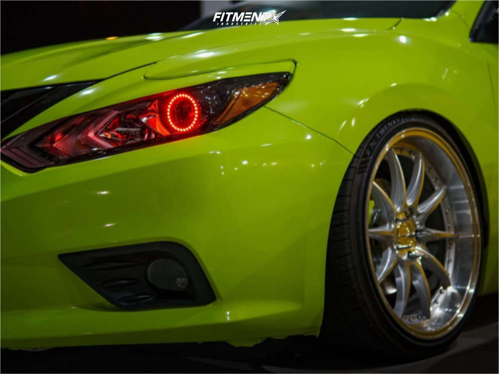 2016 Nissan Altima SR with 19x9.5 Aodhan Ds07 and Lexani 235x35 on ...