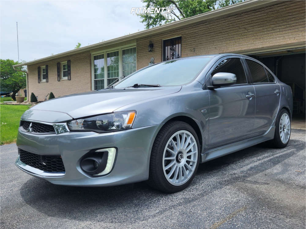 2016 Mitsubishi Lancer SE with 18x8.5 Fifteen52 Podium and Continental ...