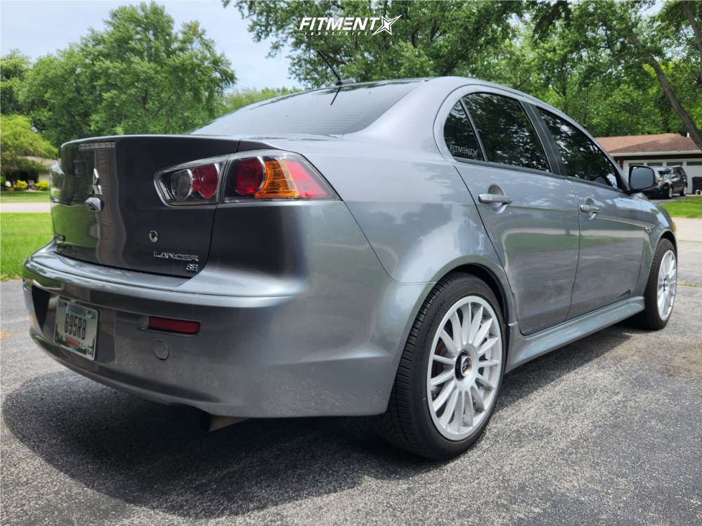 2016 Mitsubishi Lancer SE with 18x8.5 Fifteen52 Podium and Continental ...