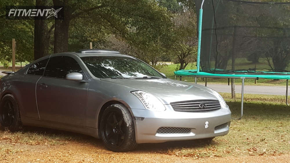 2003 INFINITI G35 Base with 19x9.5 Varrstoen Es2 and Yokohama 235x45 on ...