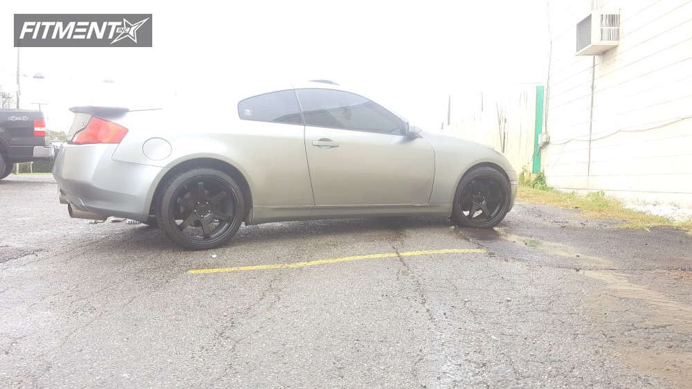 2003 INFINITI G35 Base with 19x9.5 Varrstoen Es2 and Yokohama 235x45 on ...
