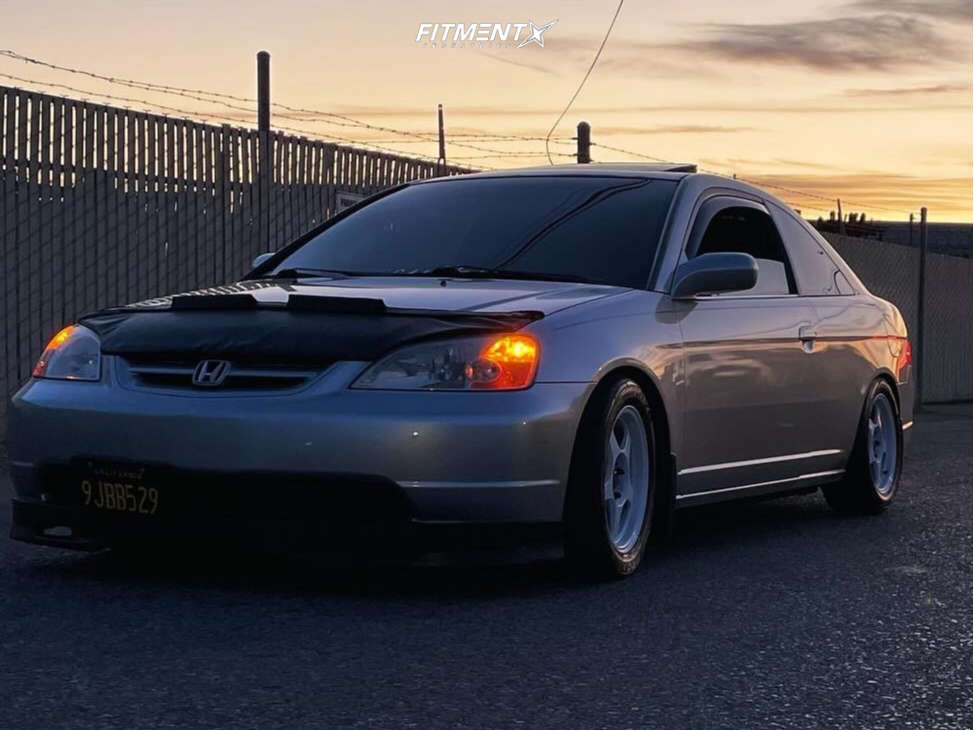 2001 Honda Civic EX with 15x7 Vors Sp1 and Toyo Tires 205x50 on ...