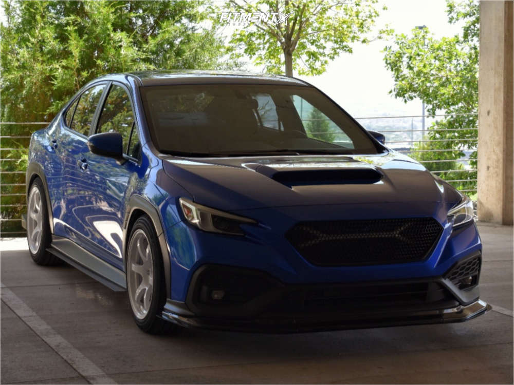2022 Subaru WRX Limited with 18x9.5 Gram Lights 57dr and Michelin ...