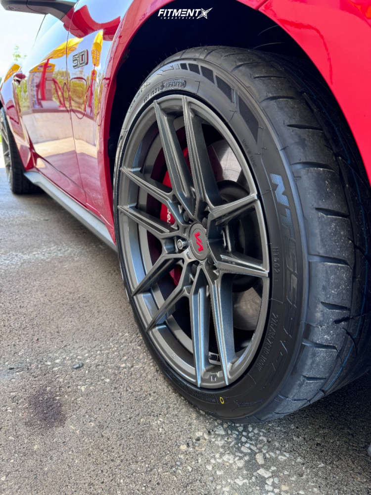 2024 Ford Mustang GT Premium with 19x10 Variant Helium and Nitto 275x35 ...