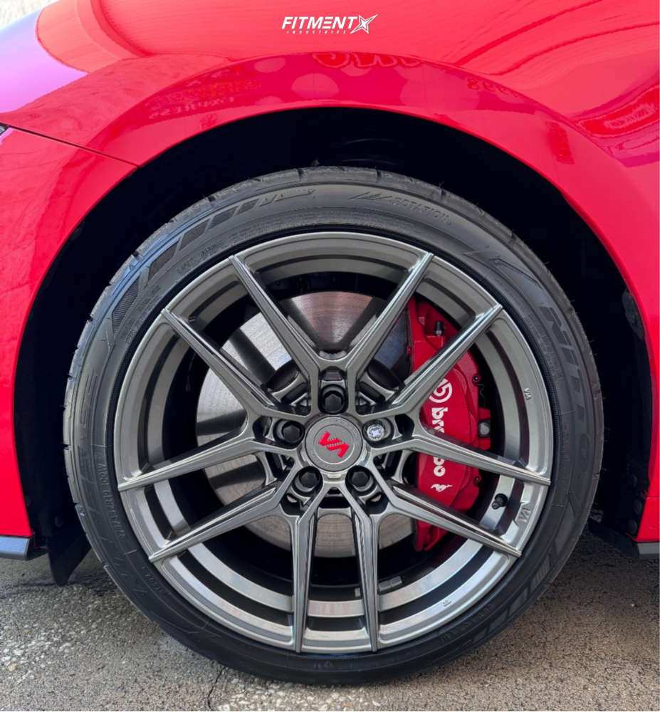 2024 Ford Mustang GT Premium with 19x10 Variant Helium and Nitto 275x35 ...