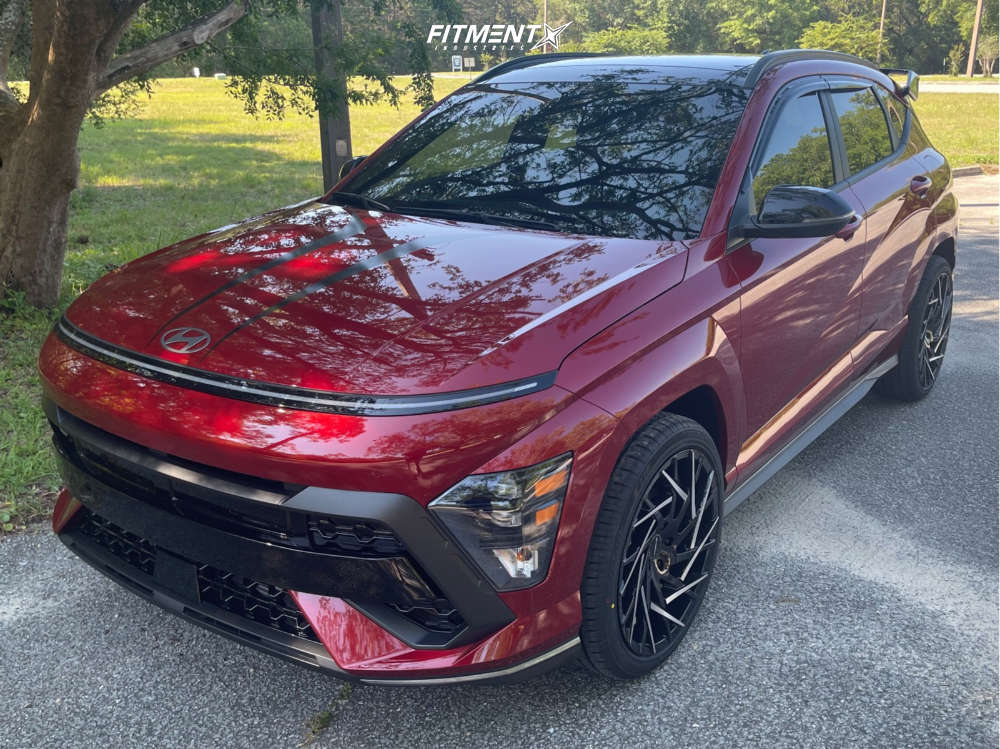 2024 Hyundai Kona N Line with 20x8.5 Strada Nido and Lexani 245x40 on ...