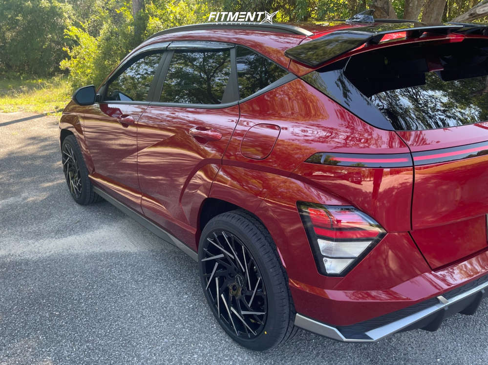 2024 Hyundai Kona N Line with 20x8.5 Strada Nido and Lexani 245x40 on ...