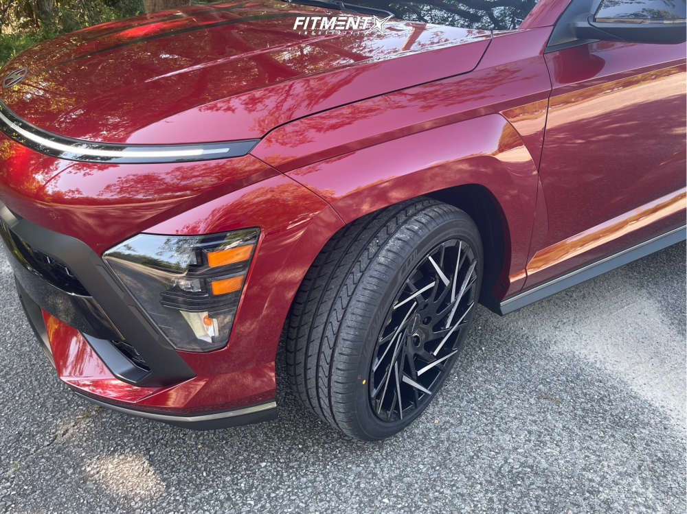 2024 Hyundai Kona N Line with 20x8.5 Strada Nido and Lexani 245x40 on ...