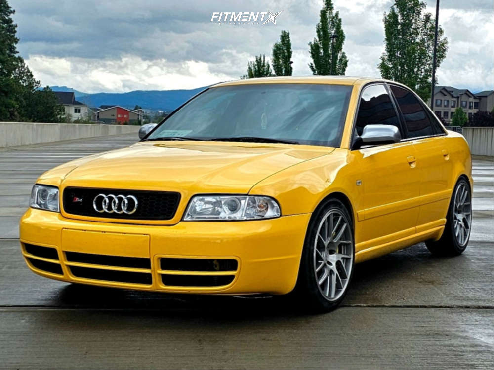 2001 Audi S4 Base with 18x8.5 Anovia Elder and Hankook 235x40 on ...