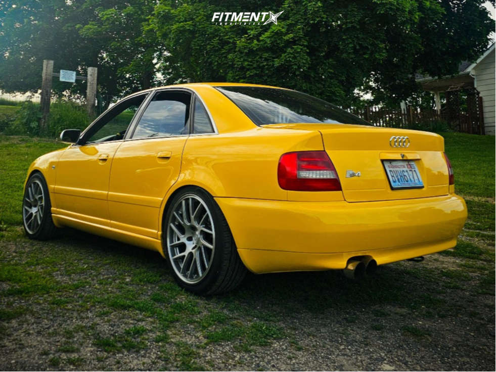 2001 Audi S4 Base with 18x8.5 Anovia Elder and Hankook 235x40 on ...