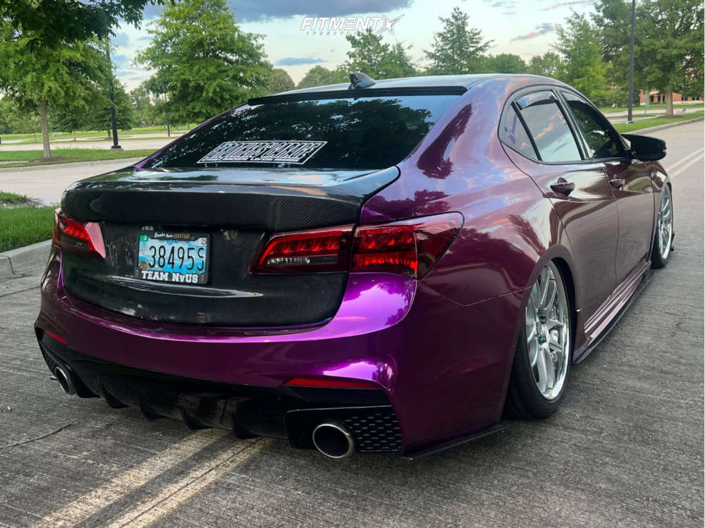 2020 Acura TLX Base with 19x8.5 Work Emotion Cr 3p and Falken 235x40 on ...