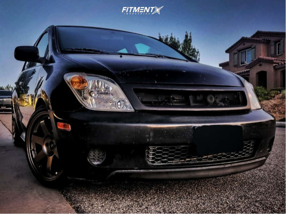 2004 Scion XA Base with 17x8 AVID1 Av6 and Lexani 205x40 on Lowering ...