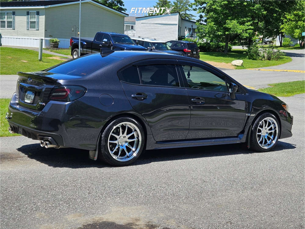 2018 Subaru WRX Limited with 18x9.5 Aodhan Ds02 and Lexani 245x40 on ...