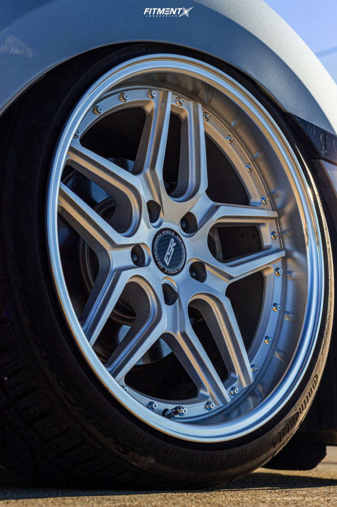 2017 Honda Civic LX-P with 18x9.5 ESR Cs15 and Continental 225x40 on ...