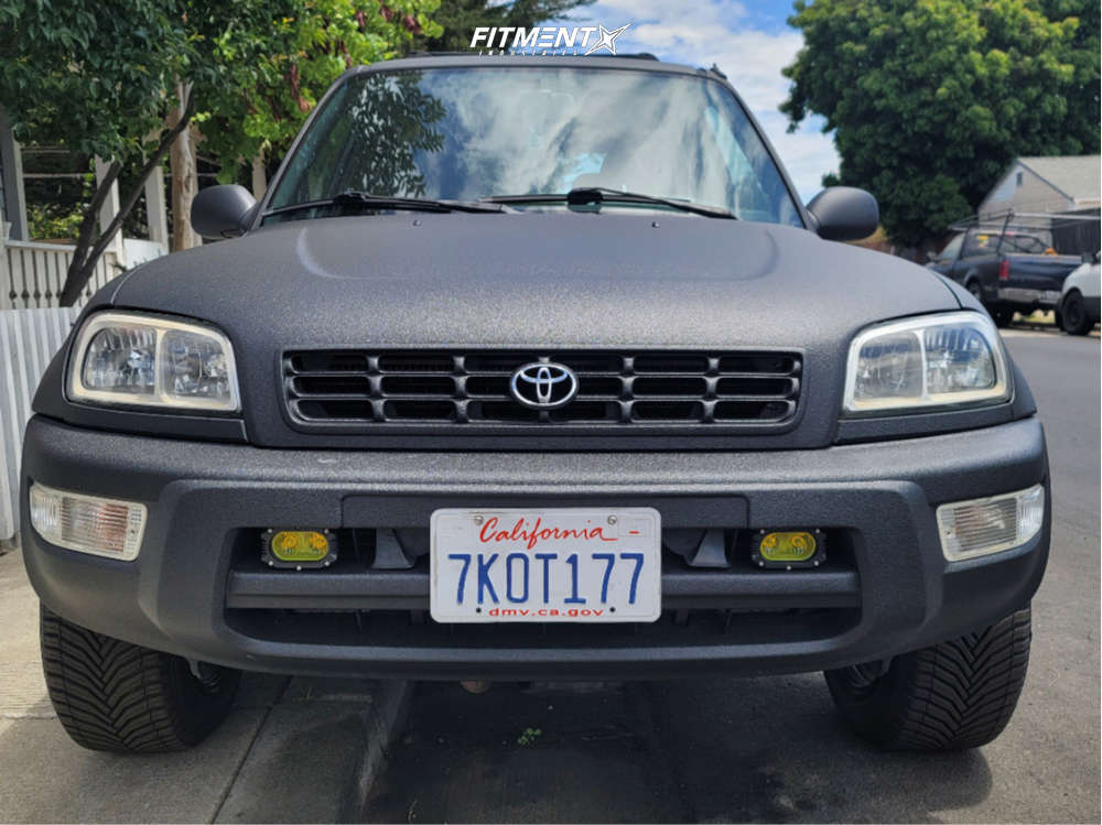 1999 Toyota RAV4 Base with 17x8 AVID1 Av6 and Michelin 225x55 on Stock ...