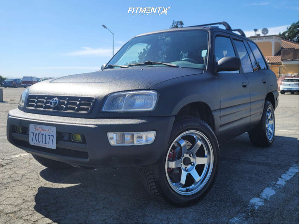 1999 Toyota RAV4 Base with 17x8 AVID1 Av6 and Michelin 225x55 on Stock ...