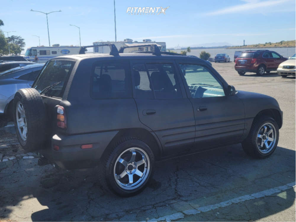 1999 Toyota RAV4 Base with 17x8 AVID1 Av6 and Michelin 225x55 on Stock ...