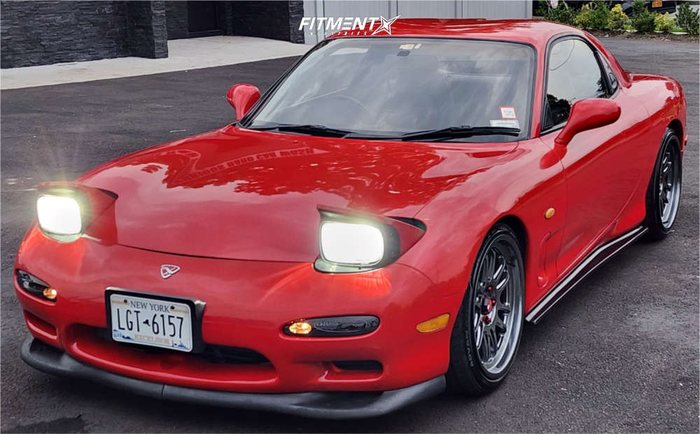 1994 Mazda RX-7 R2 with 18x8.5 Aodhan Ah07 and Yokohama 215x40 on ...