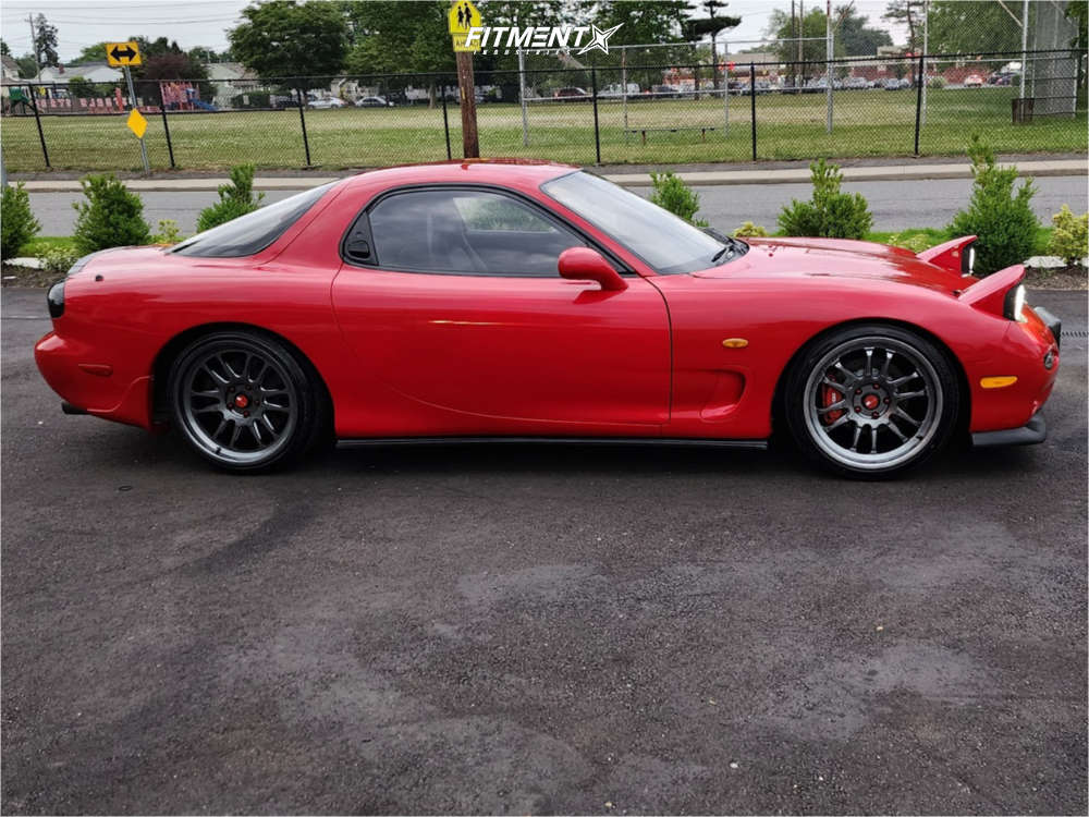 1994 Mazda RX-7 R2 with 18x8.5 Aodhan Ah07 and Yokohama 215x40 on ...