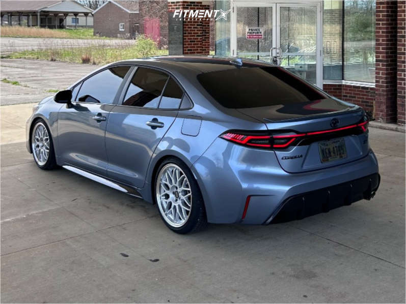 2024 Toyota Corolla SE with 18x8.5 ESR Ap1 and Dunlop 225x40 on Coilovers | 3050557 | Fitment ...