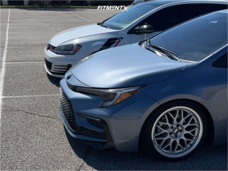 2024 Toyota Corolla SE with 18x8.5 ESR Ap1 and Dunlop 225x40 on ...