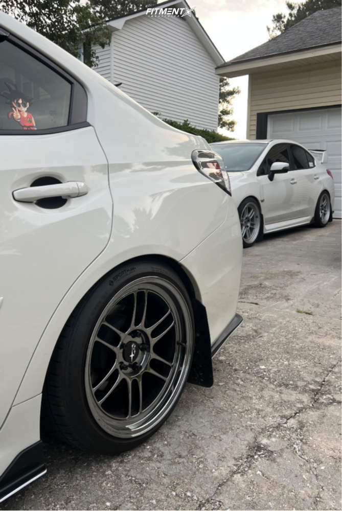2018 Subaru WRX Premium with 18x9.5 Enkei Rpf1 and Continental 225x40 on Coilovers | 3050655 ...