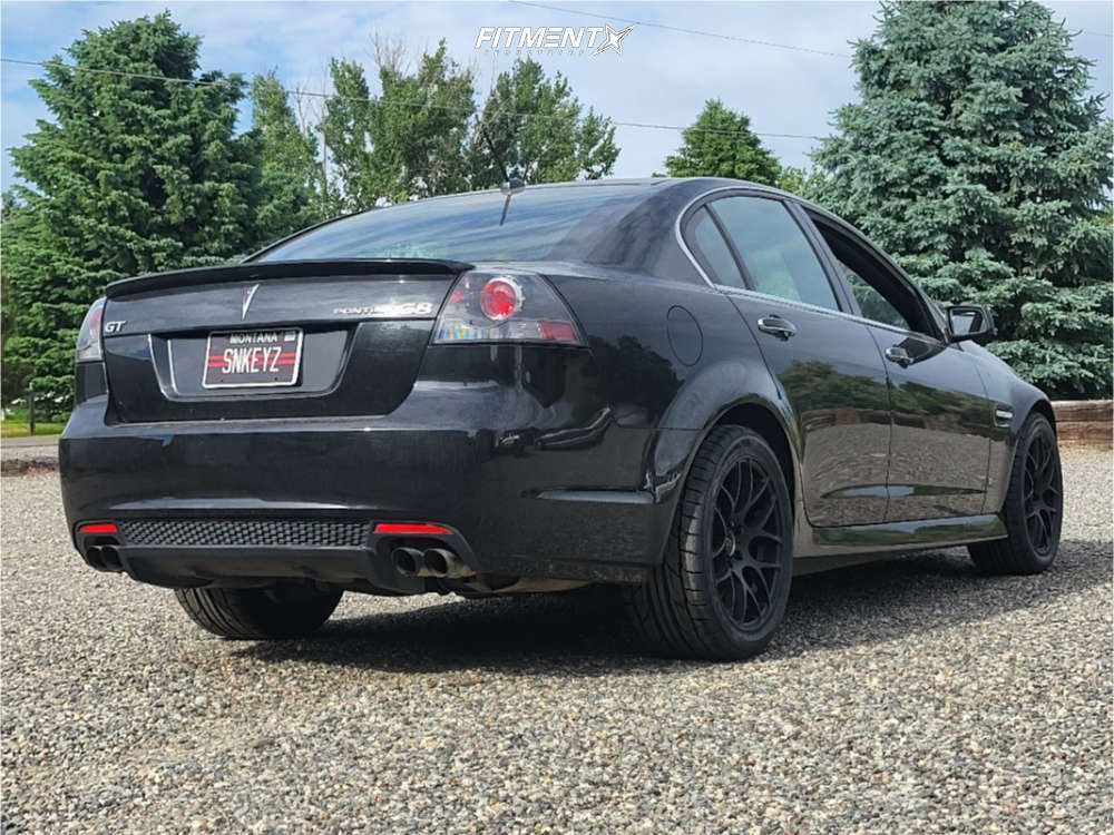 2009 Pontiac G8 GT with 18x8.5 VMR V710 and Nitto 255x45 on Stock ...