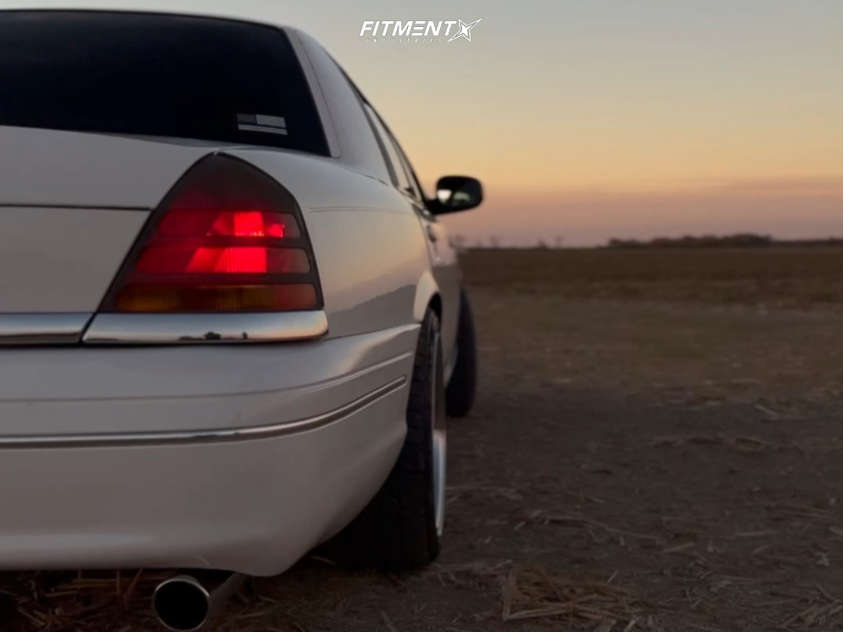 2003 Ford Crown Victoria LX with 18x9.5 Aodhan Ds02 and Lexani 245x40 ...