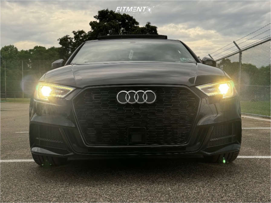 2018 Audi A3 Quattro Premium Plus with 18x8.5 ESR Rf2 and Continental ...