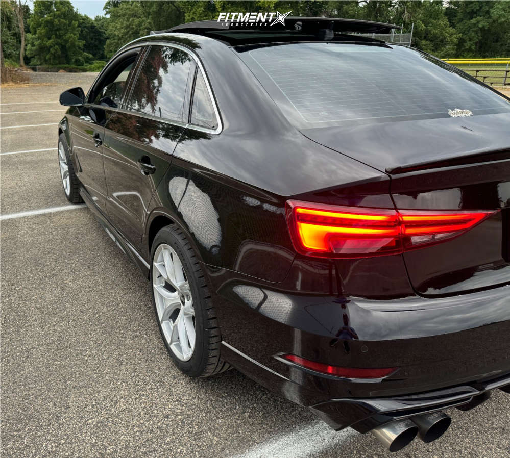 2018 Audi A3 Quattro Premium Plus with 18x8.5 ESR Rf2 and Continental ...