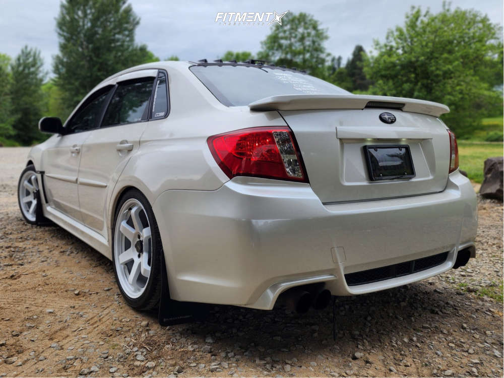 2012 Subaru Impreza WRX with 18x8.5 AVID1 Av6 and Westlake 245x35 on ...