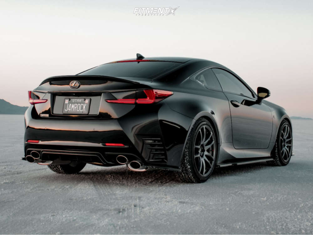 2015 Lexus RC350 F Sport with 19x8 Vors Tr4 and Radar 235x40 on ...