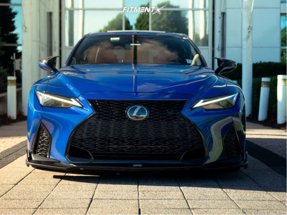 2022 Lexus IS350 F Sport with 19x8.5 Vossen Hf5 and Bridgestone 235x40 on Coilovers | 3053544 ...