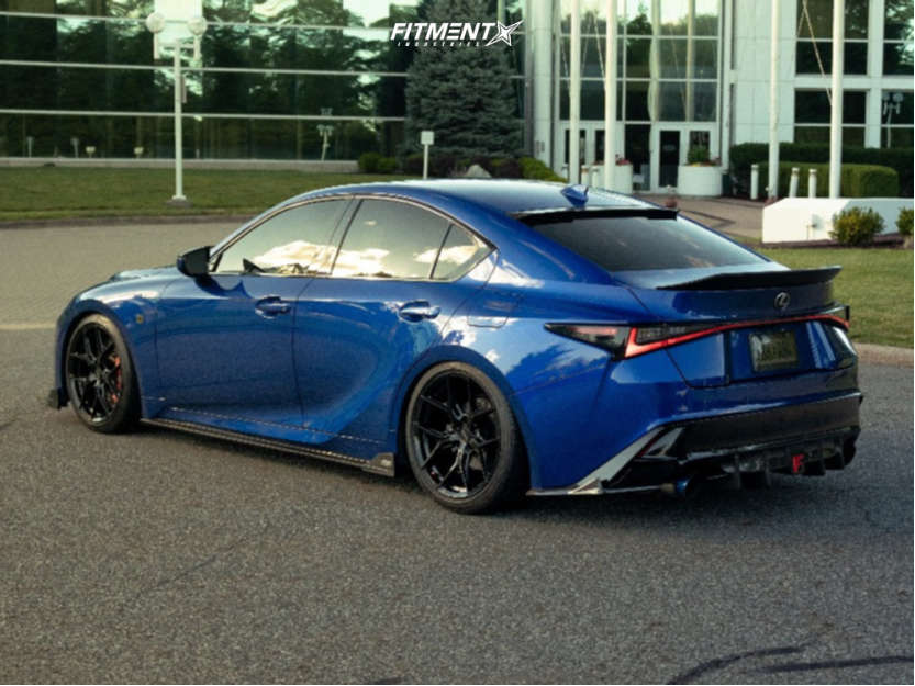 2022 Lexus IS350 F Sport with 19x8.5 Vossen Hf5 and Bridgestone 235x40 on Coilovers | 3053544 ...