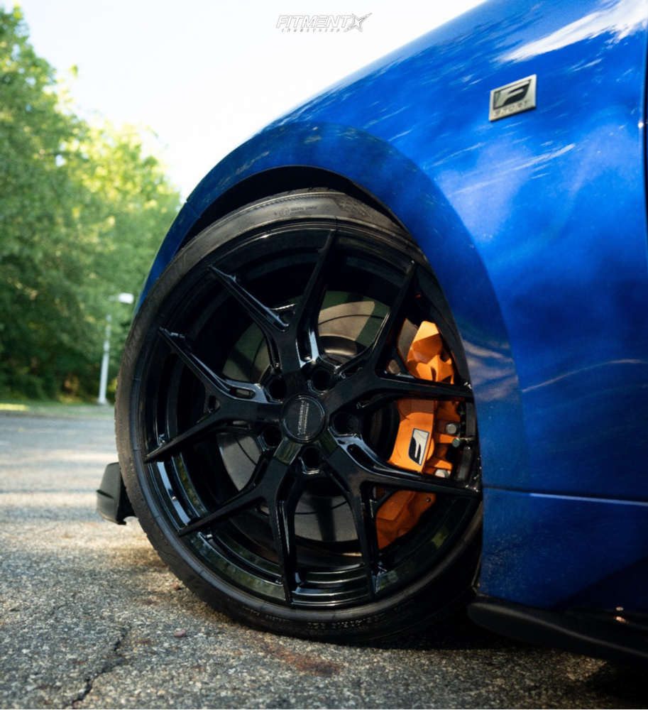 2022 Lexus IS350 F Sport with 19x8.5 Vossen Hf5 and Bridgestone 235x40 ...