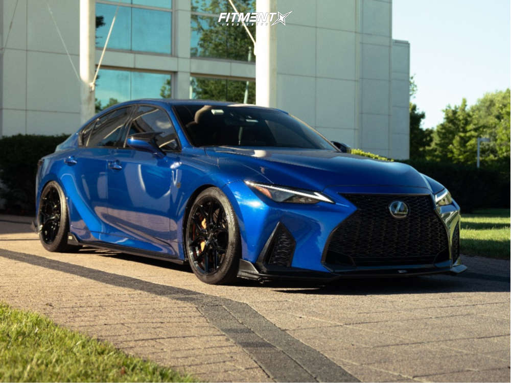 2022 Lexus IS350 F Sport with 19x8.5 Vossen Hf5 and Bridgestone 235x40 on Coilovers | 3053544 ...