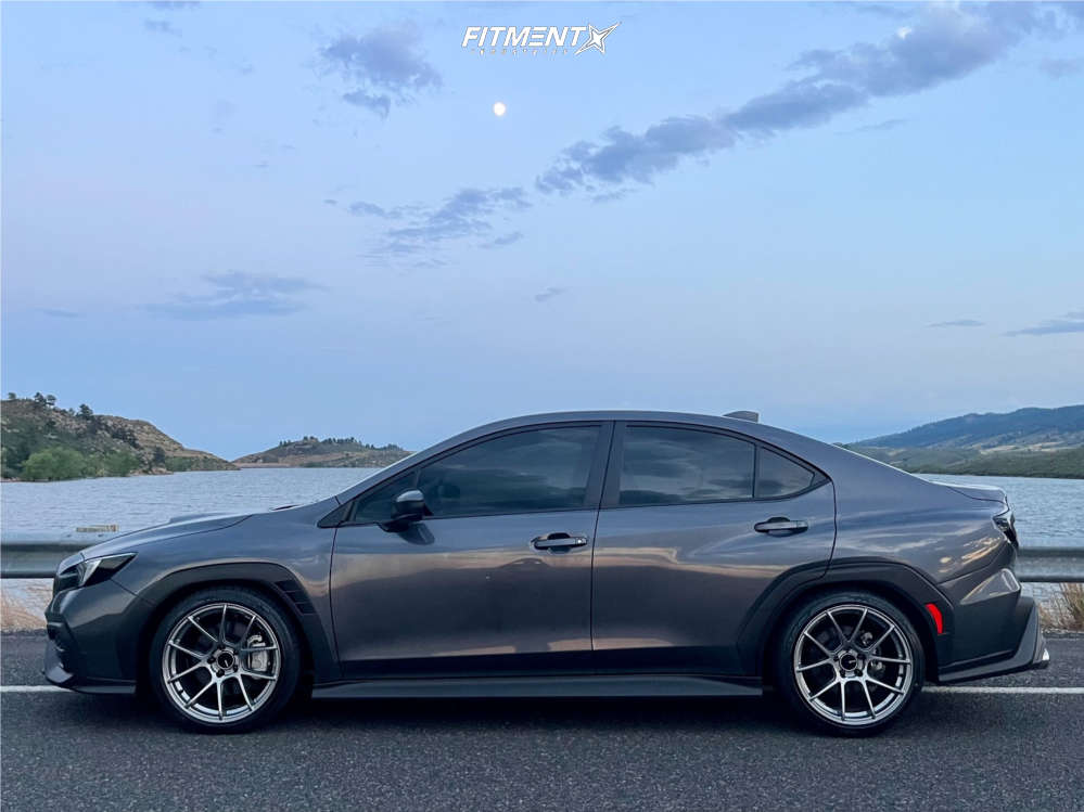 2023 Subaru WRX Base with 18x9.5 Enkei TSV and Lexani 255x35 on ...