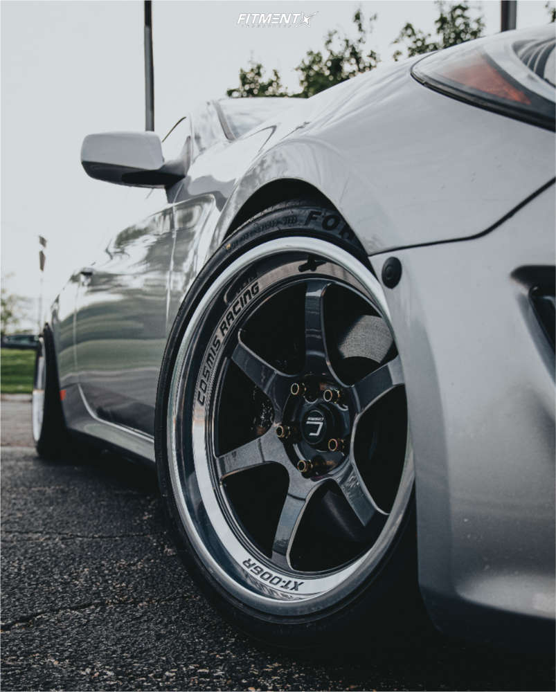2013 Hyundai Genesis Coupe 2.0T with 18x9.5 Cosmis Racing Xt-006r and ...