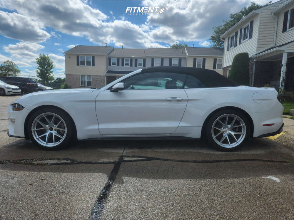 2020 Ford Mustang EcoBoost with 19x9.5 Aodhan Aff7 and Lexani 255x40 on ...