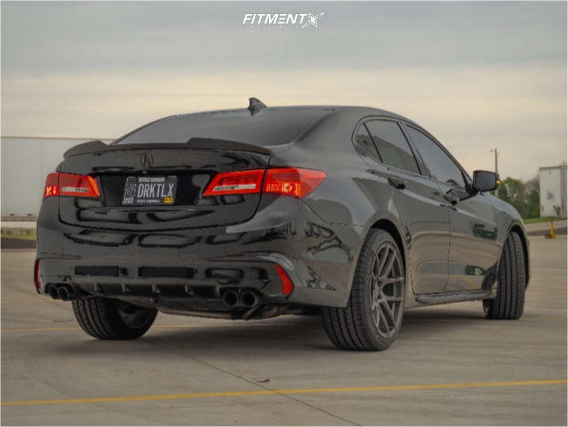 2018 Acura TLX Base with 19x9 Velgen Vmb5 and Kenda 245x40 on Stock ...