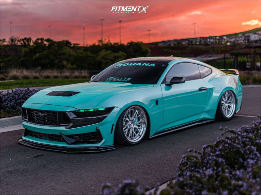 2024 Ford Mustang Dark Horse Premium with 19x10 Rohana RFG-3 and ...