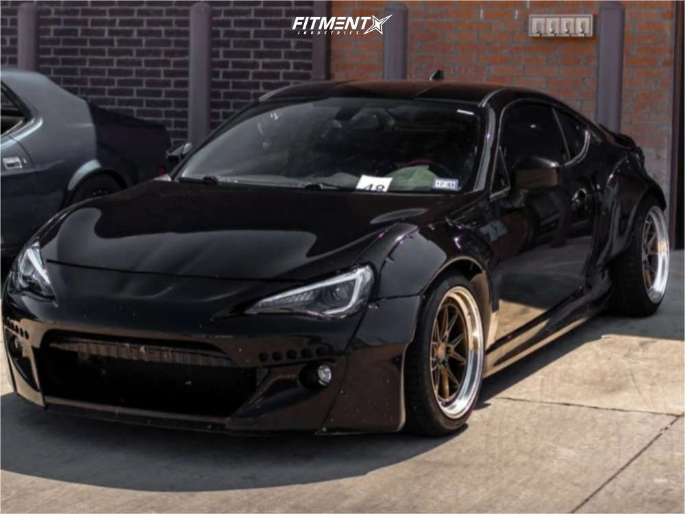 2019 Toyota 86 TRD Special Edition with 18x10.5 Aodhan Ds08 and Falken 235x40 on Coilovers ...